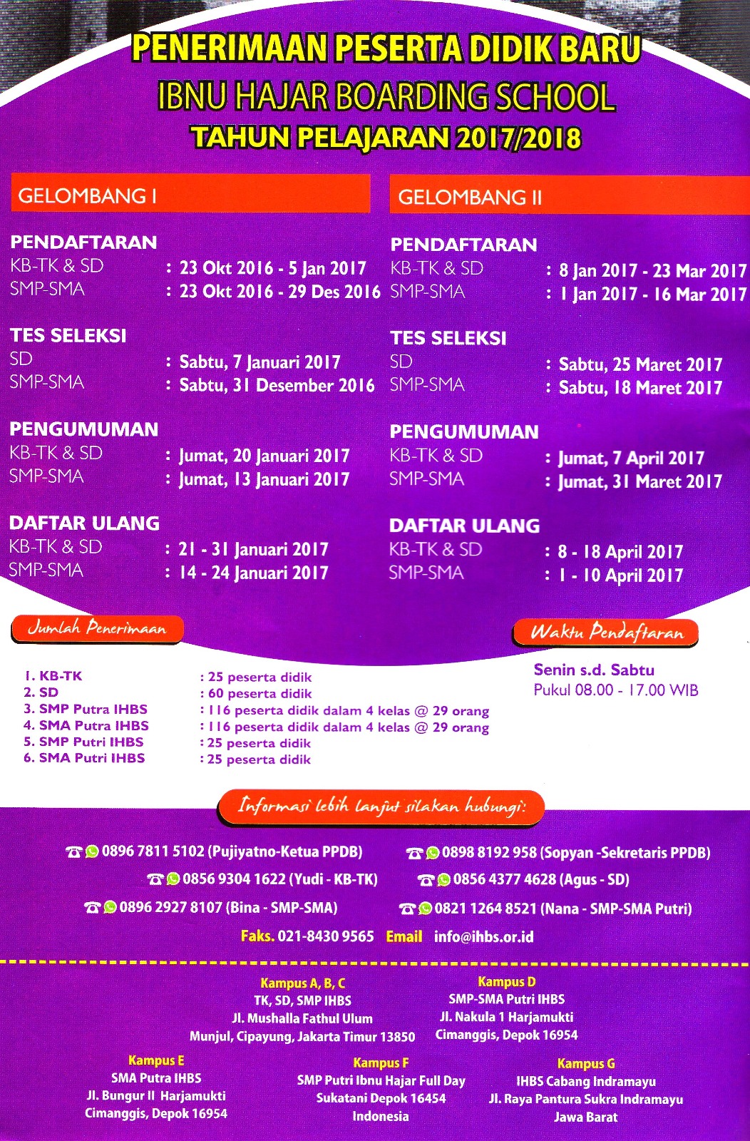 SMA IBNU HAJAR BOARDING SCHOOL: Rak Arsip SMA IHBS