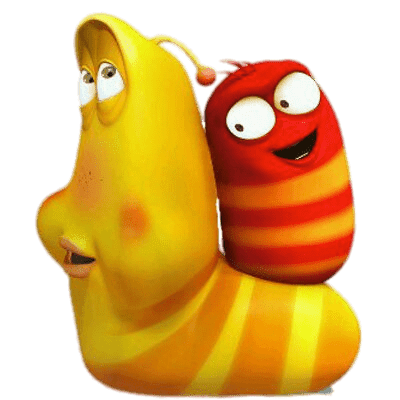 Cartoon Characters: Larva (PNG's)