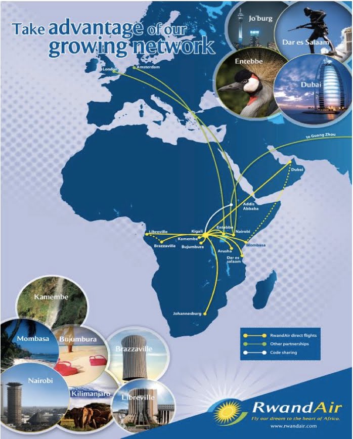 The Timetablist: RwandAir's Growing Network, May 2011