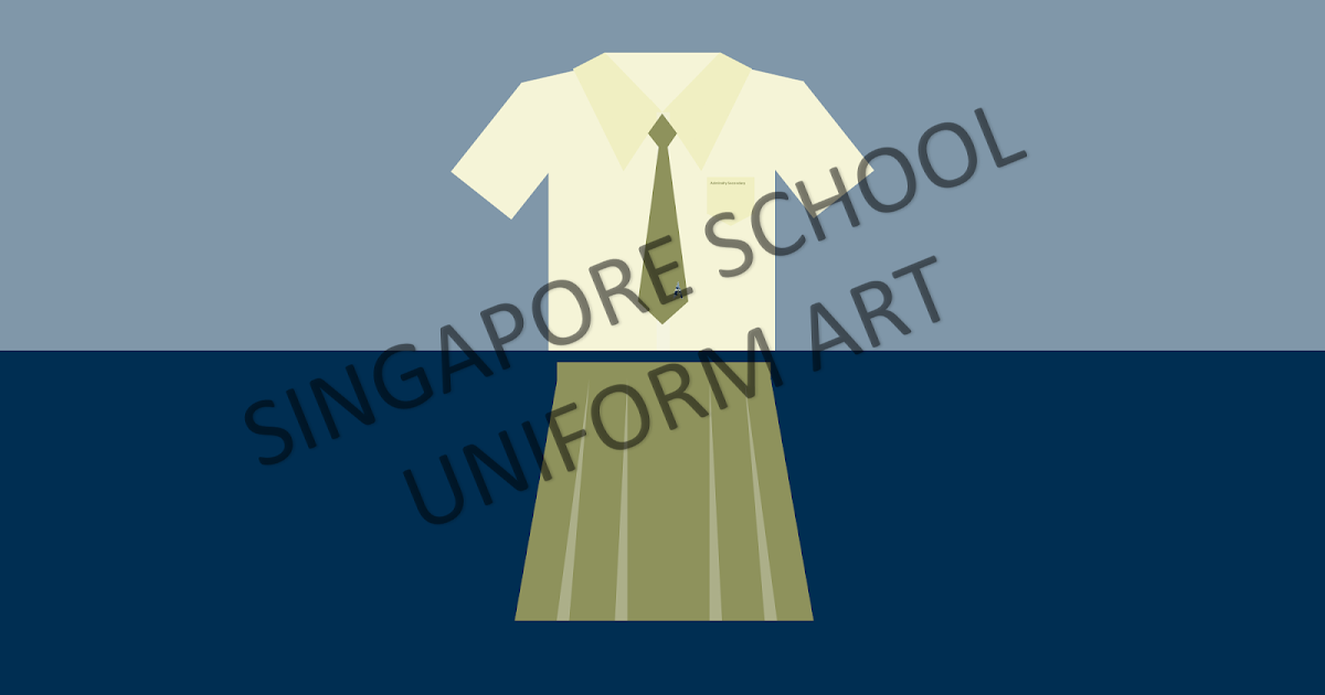 Admiralty Secondary School - Singapore School Uniform Art