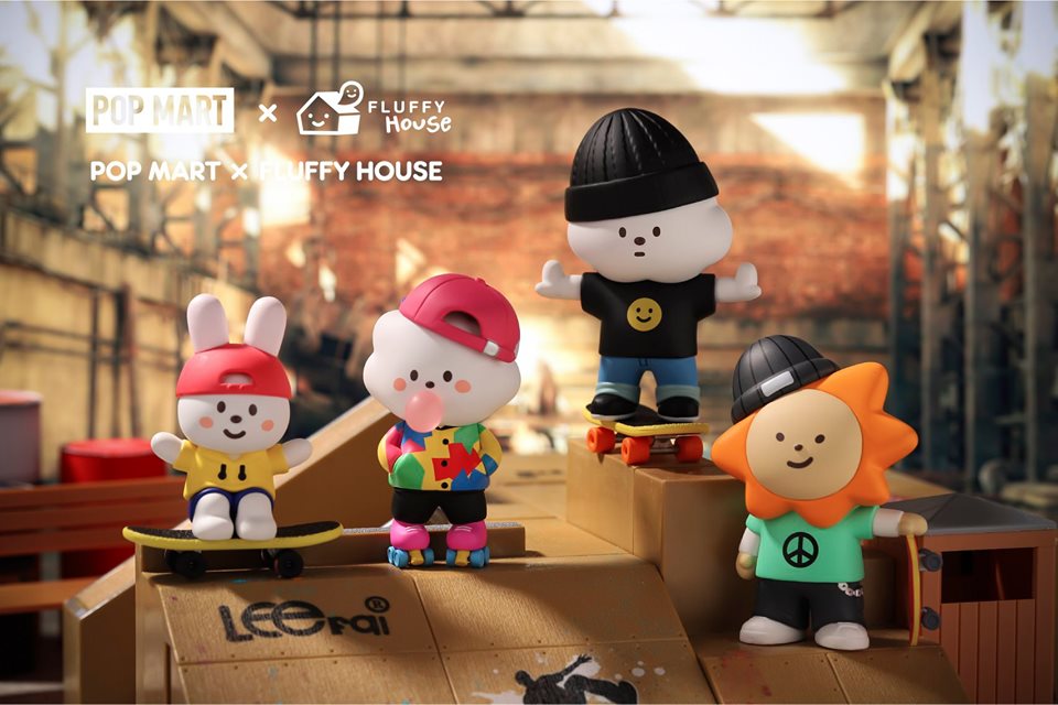 "FLUFFY in da HOUSE" New Blind Box Series by FluffyHouse x POPMART