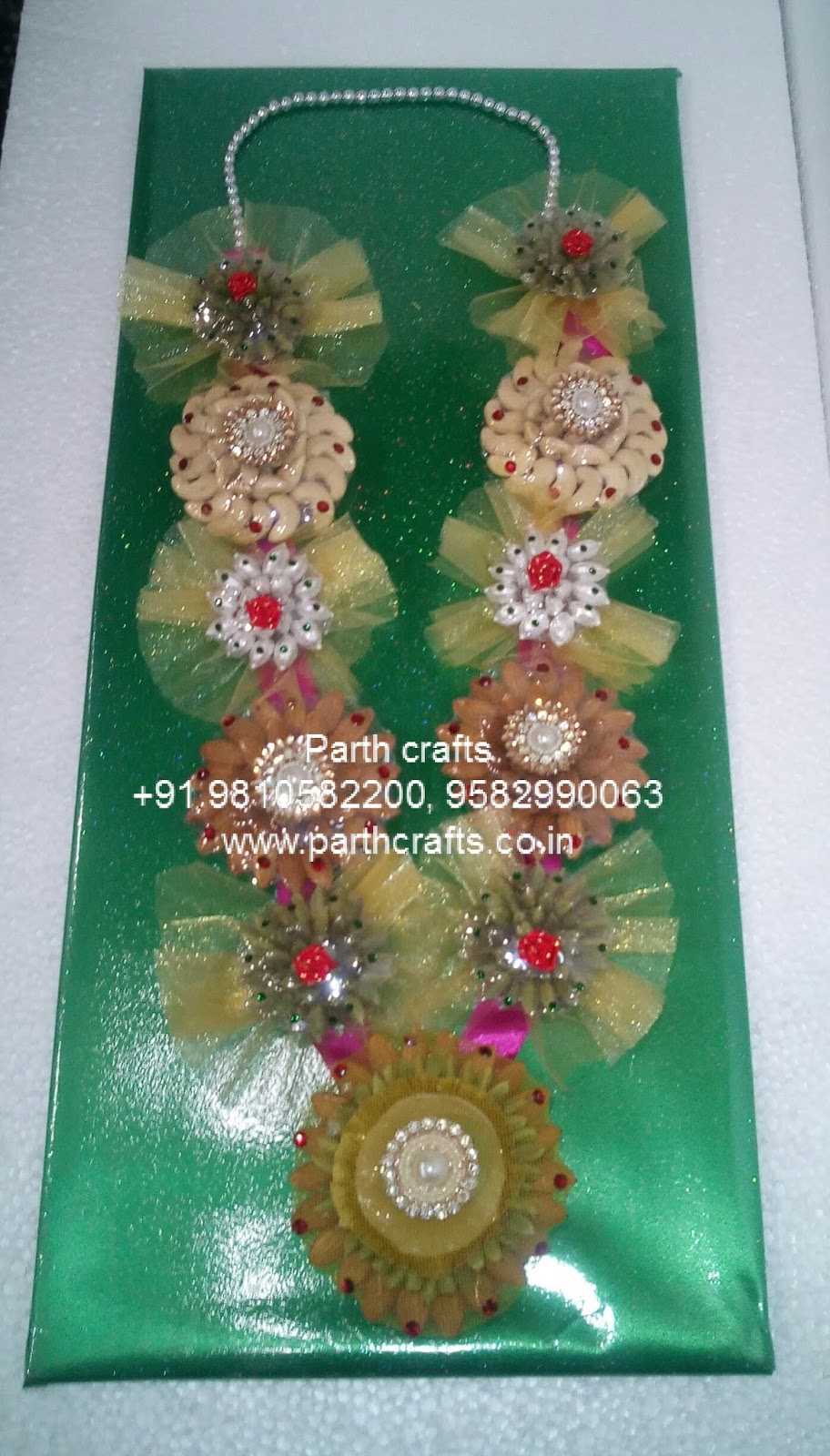 Holi Dry Fruit Mala, Chocolate Mala, Elaichi Mala by Parth Crafts ...