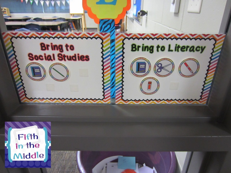A Peek into My Classroom (and Freebies) | Fifth in the Middle