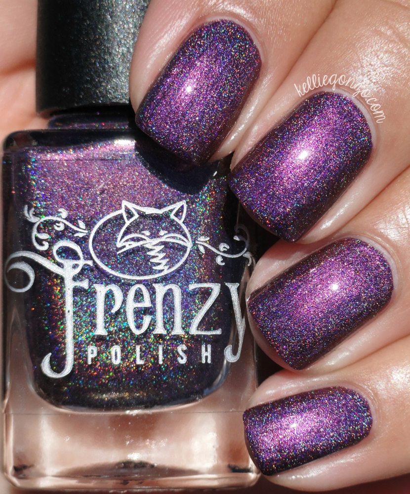 KellieGonzo: Frenzy Polish Hummingbird Hollow Collection Swatches & Review