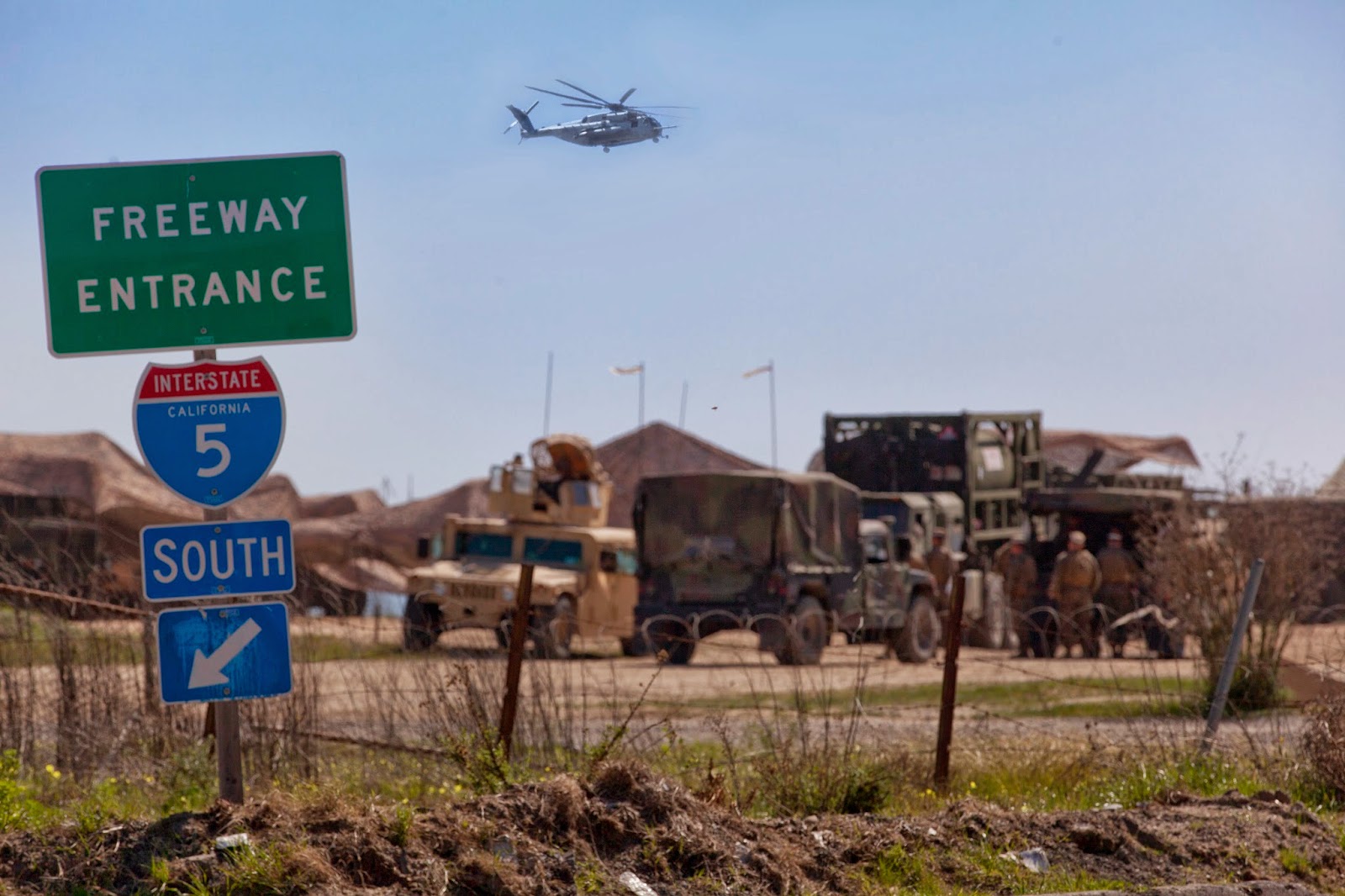 Spare Parts and Pics: Traveling Through Camp Pendleton Marine Base