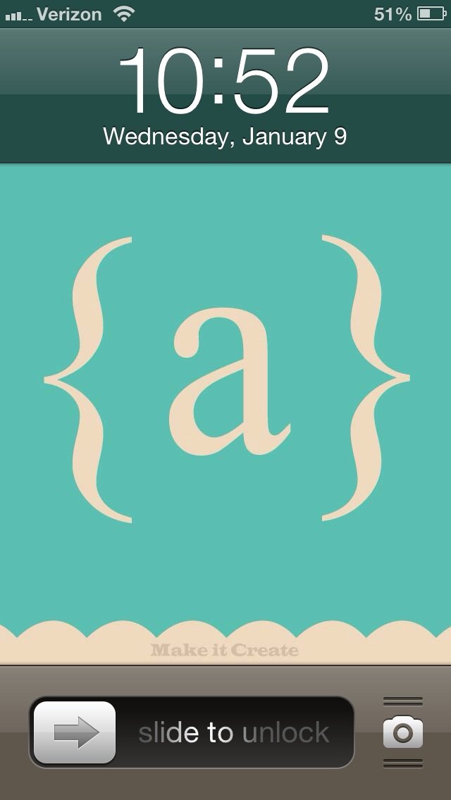 Make it...Create--Printables & Backgrounds/Wallpapers: Letter Initial ...