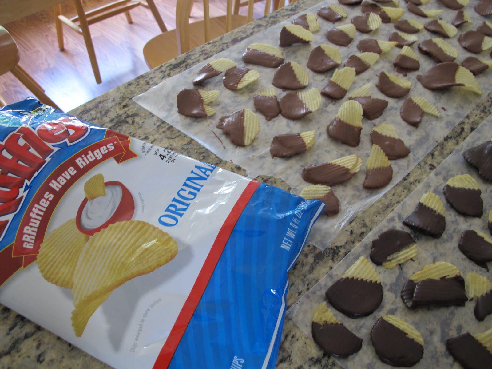 Seriously Sweet: Chocolate Covered Ruffles?!?!?