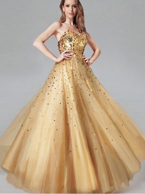 Dress to Surprise: Gorgeous A-Line Prom Dress Will Look Great on You