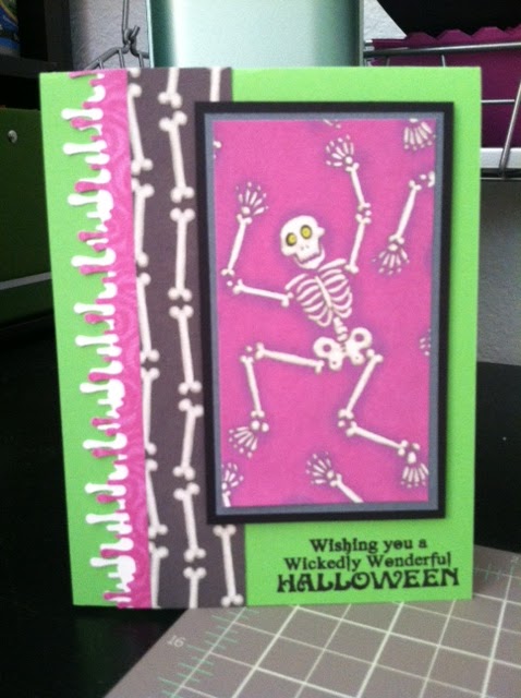 Techniques by Trish: Another Scrappy Mom's Goosebumps Project!