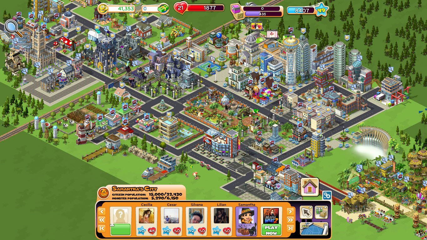 MELocotonyREGaliz: Magníficas ciudades en CityVille