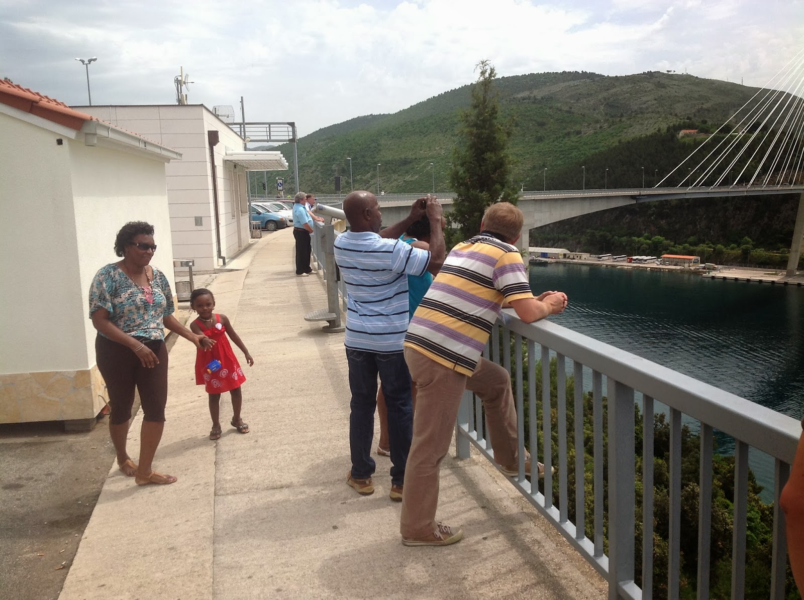 The Dorman family living la vida loco in Europe