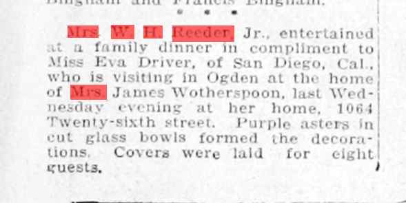 GatheringGardiners: William Henry Reeder Jr 1884 - 1961