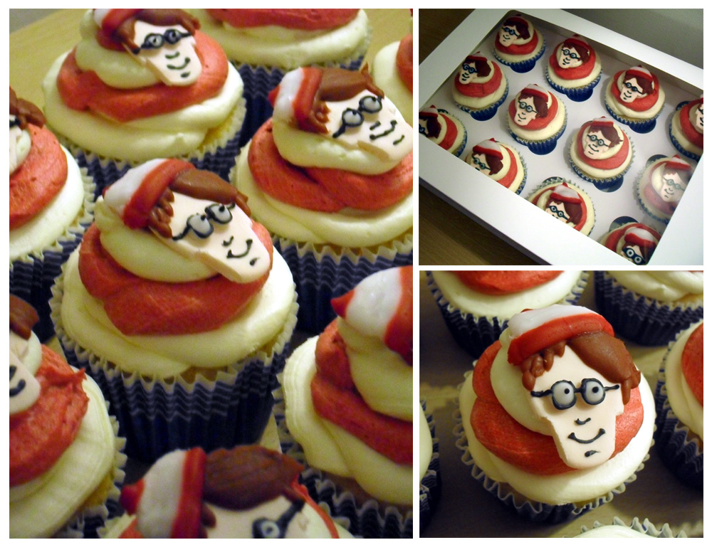 Sprinkles & Crumbs: Where's Wally Themed Cupcakes
