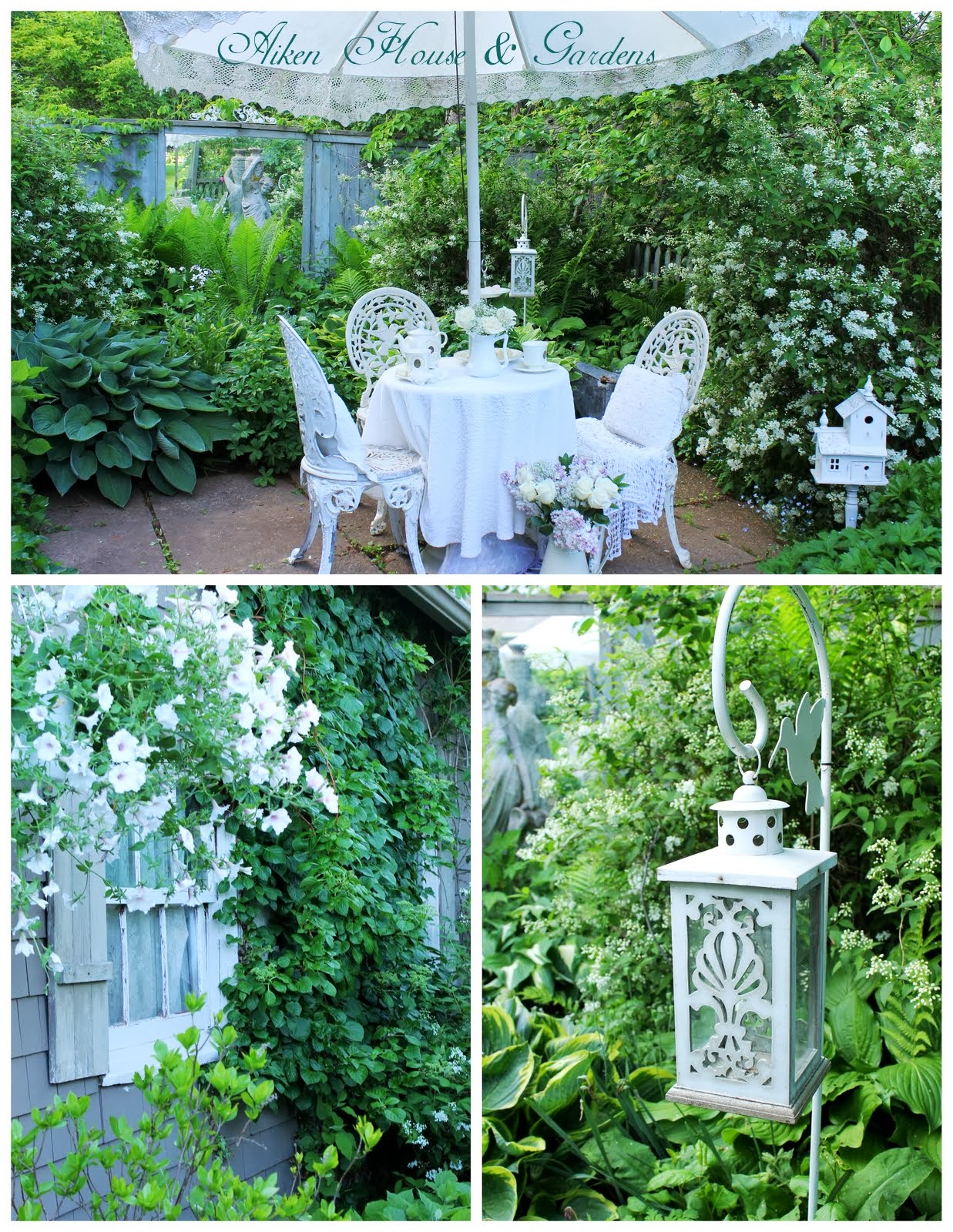 Aiken House & Gardens: A White Garden Tea