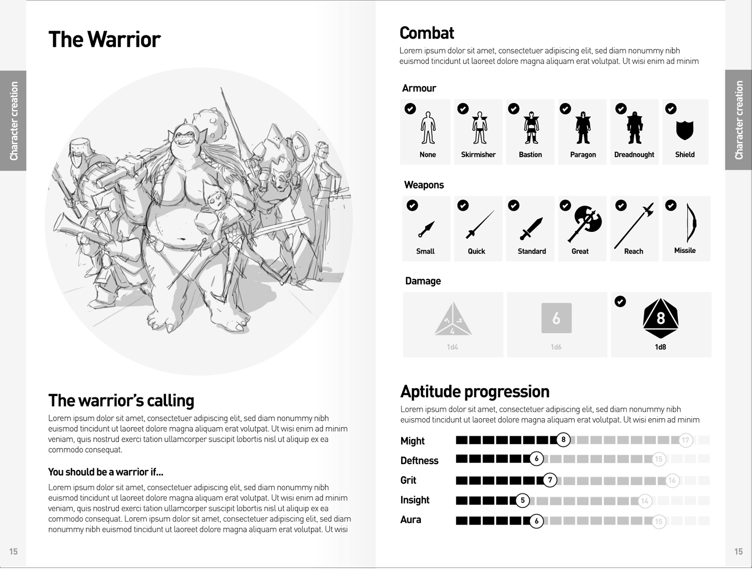 Break!!: RPG data visualisation experiments