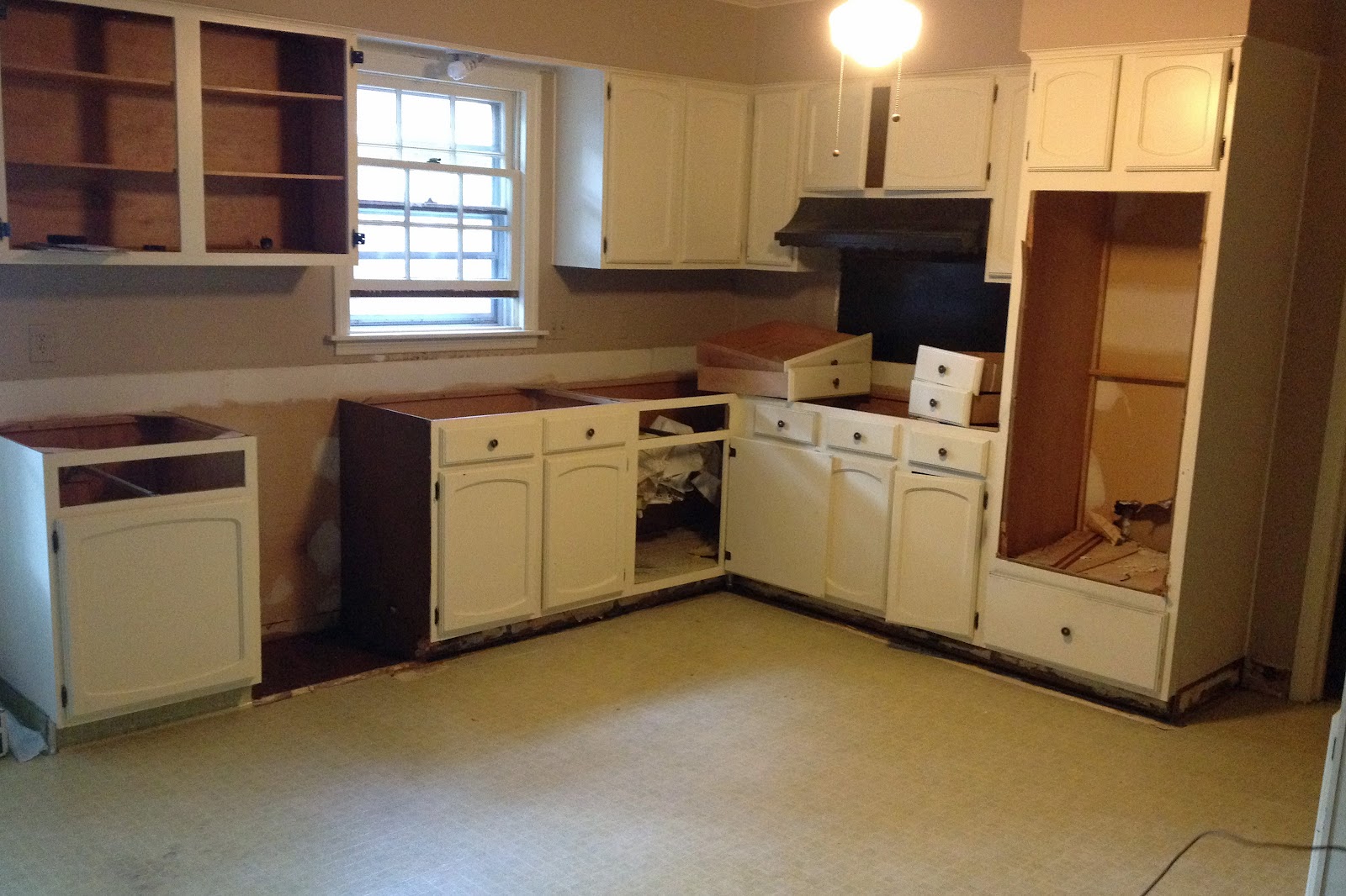 Morning Glories: kitchen before and afters