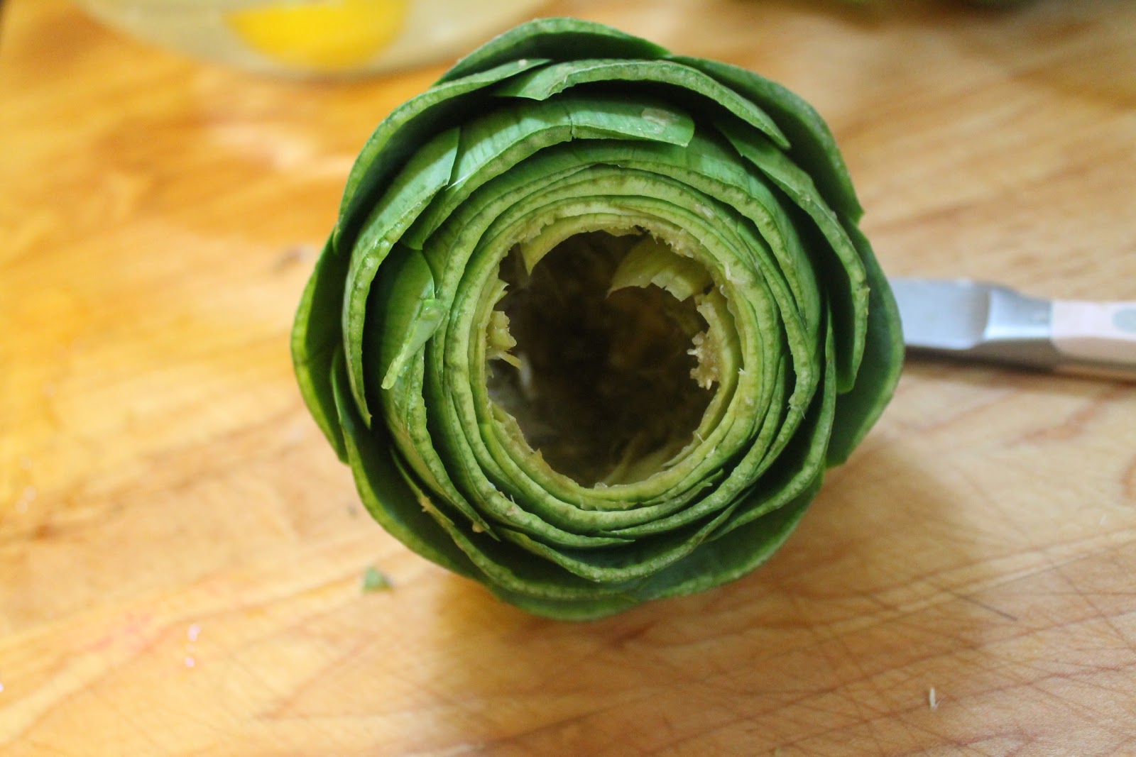 COOKING ON THE RIVER: ARTICHOKES