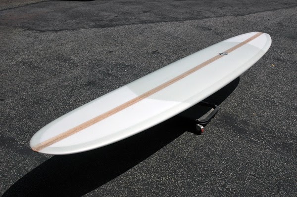 Oak Foils Custom Surfboards: Classic "Porky" Modern Semi Pig for Zach