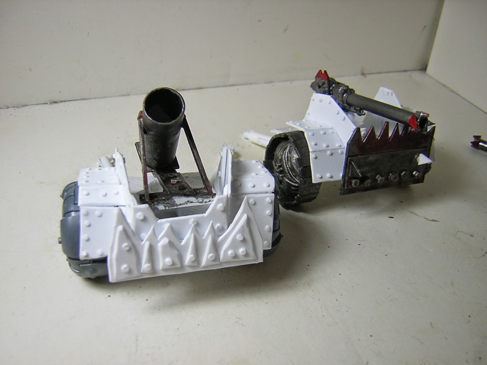 Warhammer 40k Orks (and more): Scratch building Ork Mek Guns