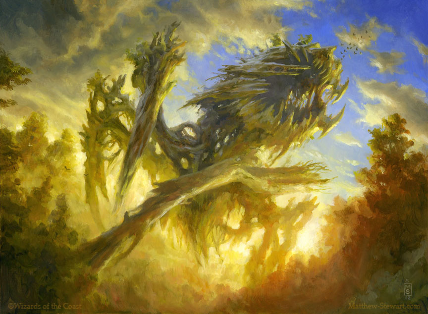 Matthew Stewart Illustration: Woodborn Behemoth