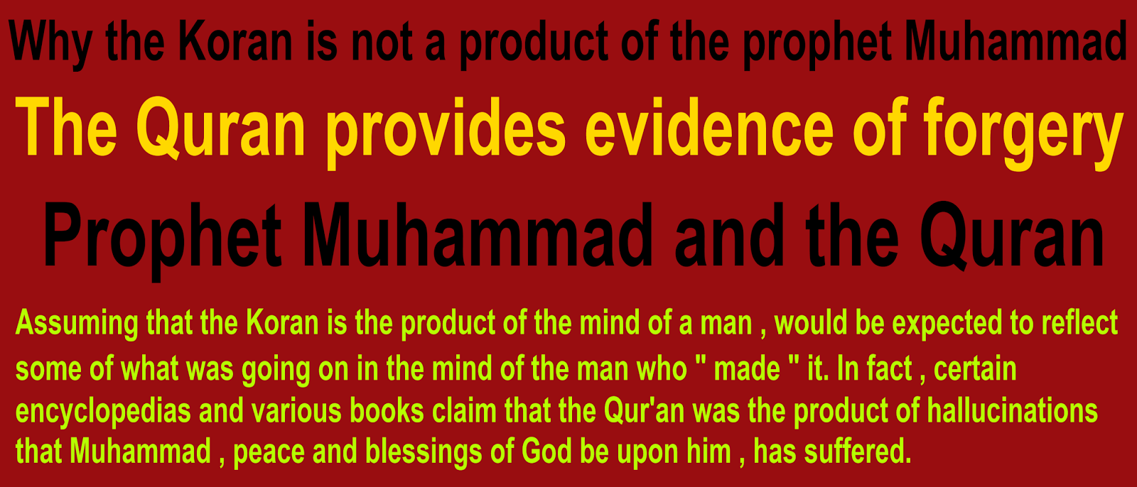 The Amazing Quran - Prophet Muhammad and the Quran | How To Be Happy