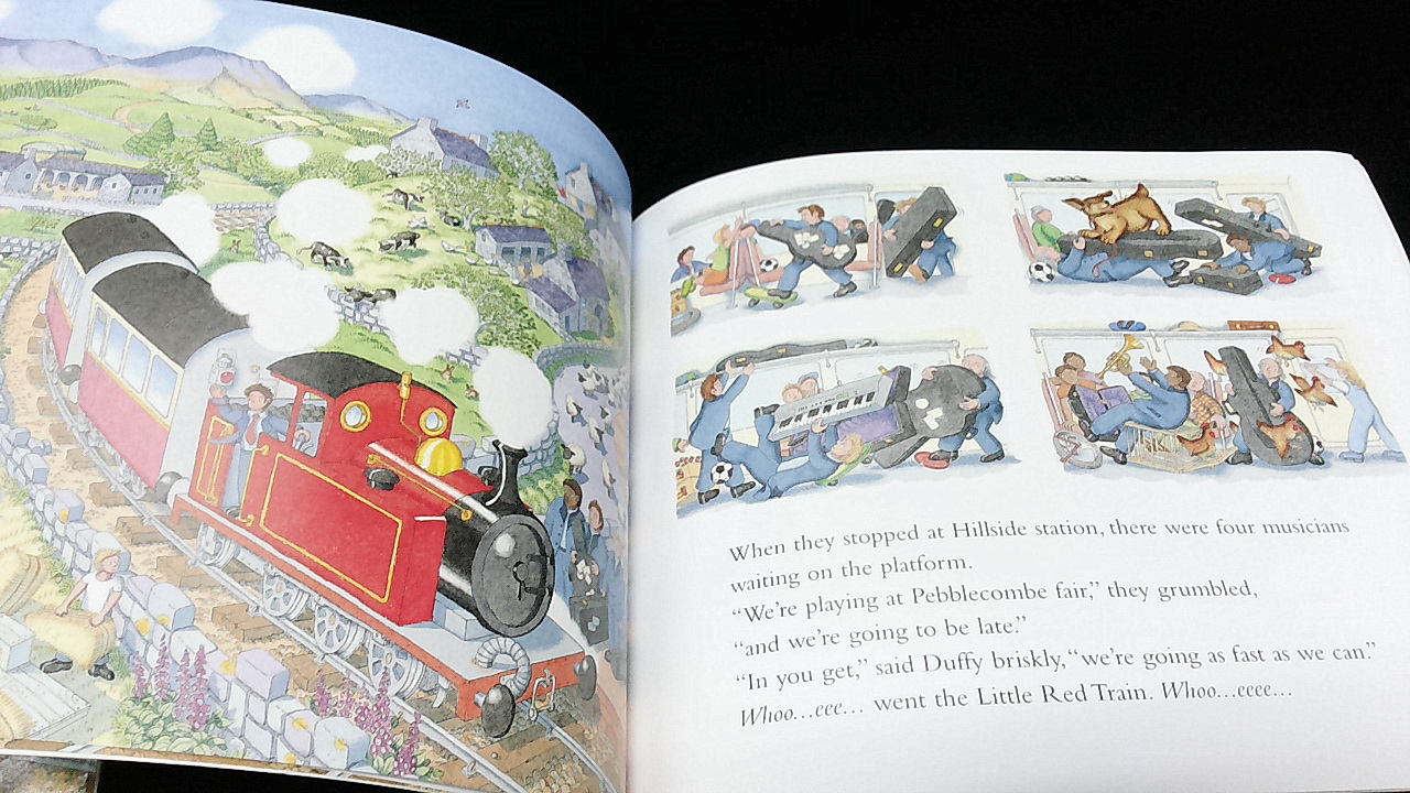 Kid Books Blog: 62.ชุด Adventures of the Little Red Train