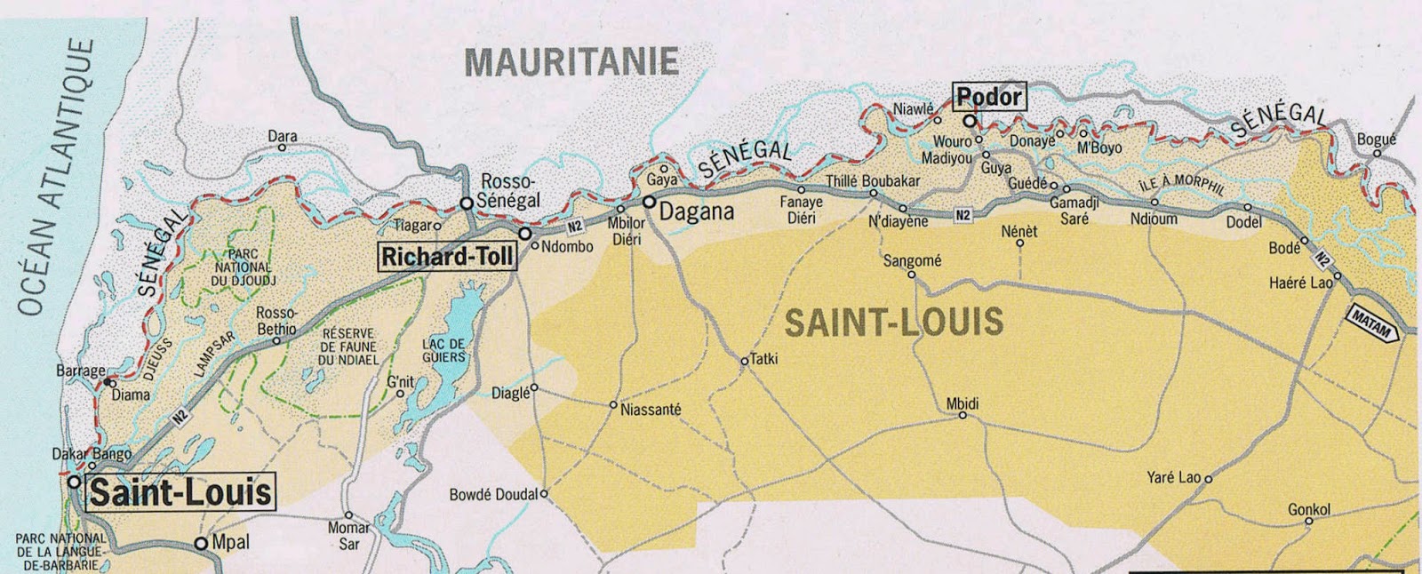 Les Gauchet en vadrouille... Sénégal: Sur le fleuve Sénégal - Richard ...