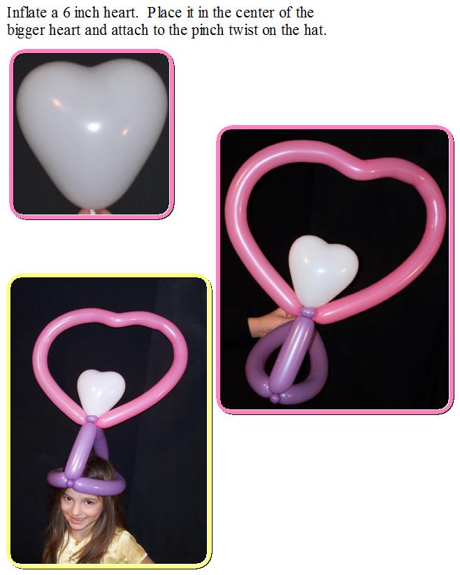 Oh Wow! Balloons: Heart Hat