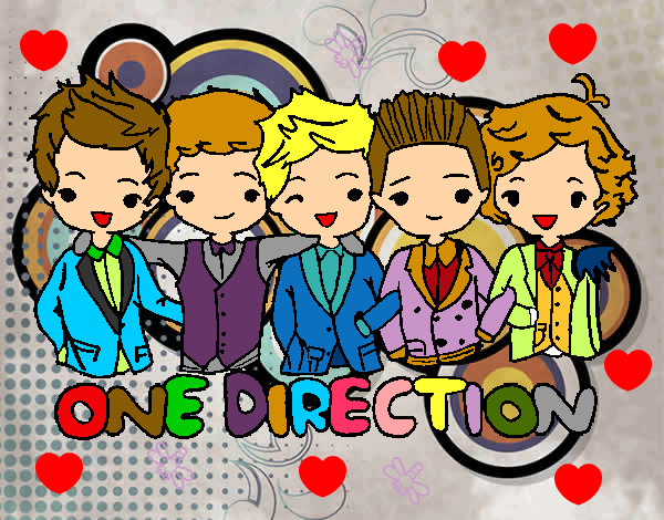 Dibujos de one direction animados para colorear - Imagui