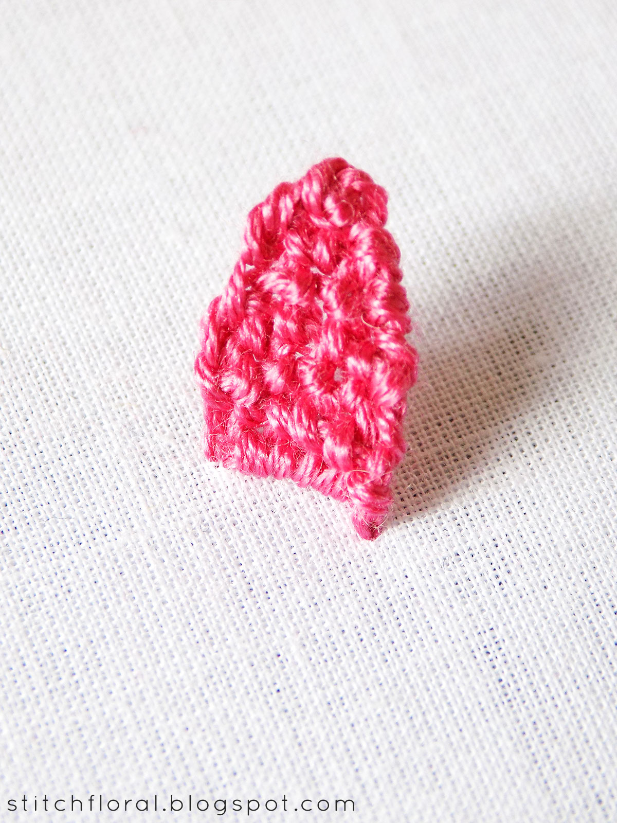 The Real Detached Buttonhole - Stitch Floral