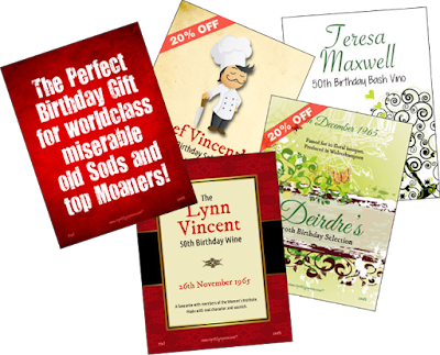 SpottySpoon - Personalised Wine Labels