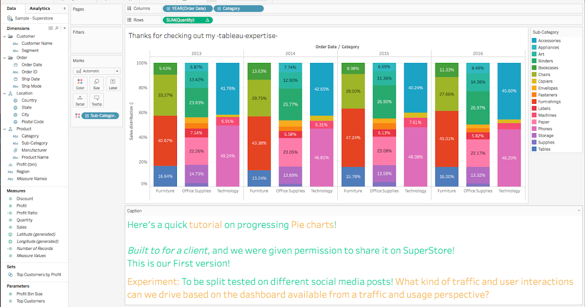 Tableau Developer Tutorial One