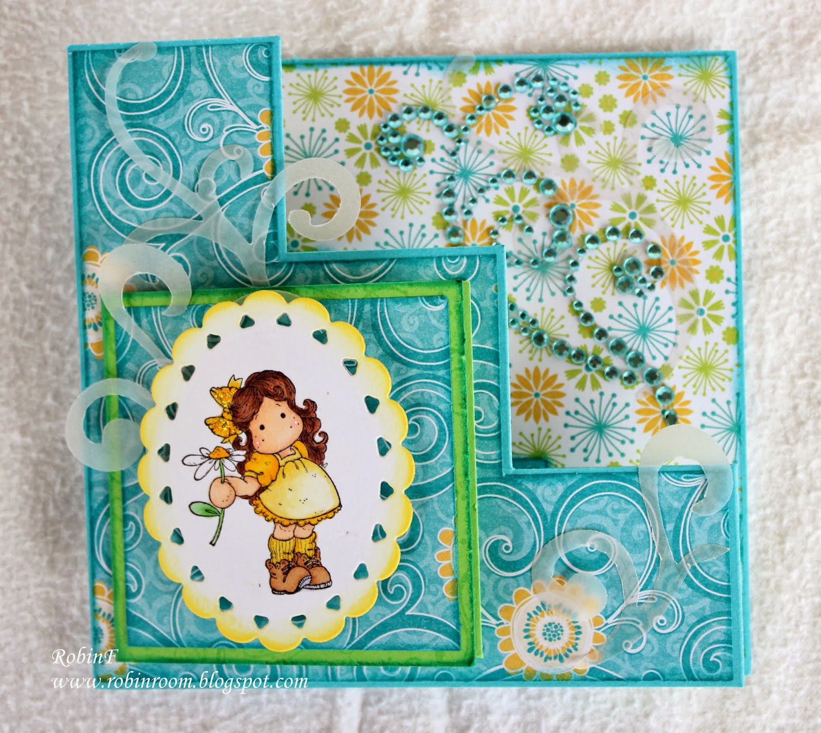 Robin's Room: 3 Step Card with Mini Tilda