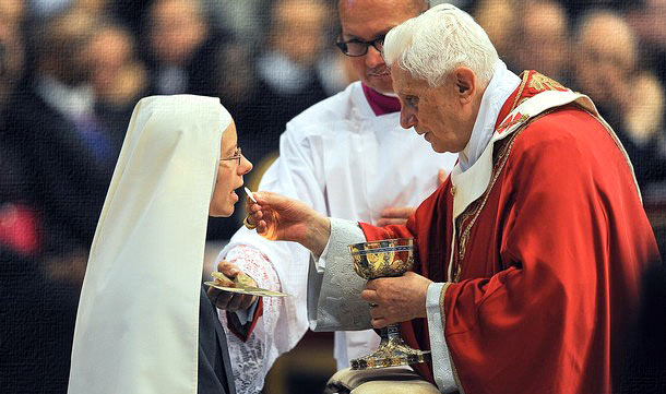 Diácono Luis Brea Torrens: Disposiciones para recibir la Sagrada Comunión