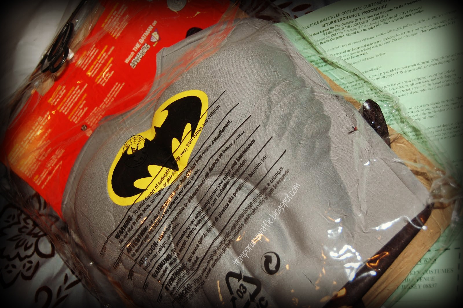 Temporary Waffle: Batman Costume Review!!