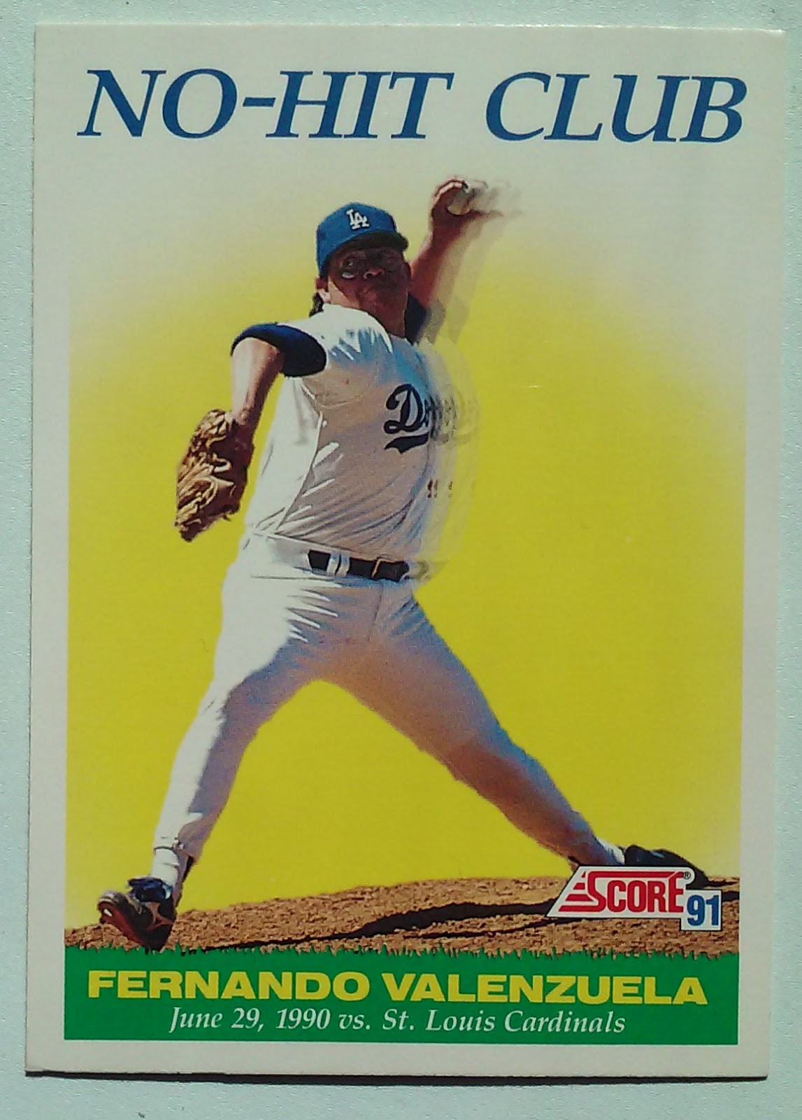 Phungo: 1990: Year of the No-Hitter - June 29th Fernadomania!