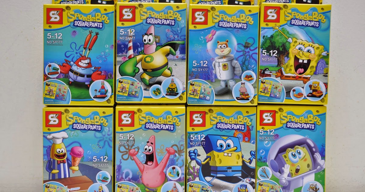 My Brick Store: Knock Off Spongebob minifigure