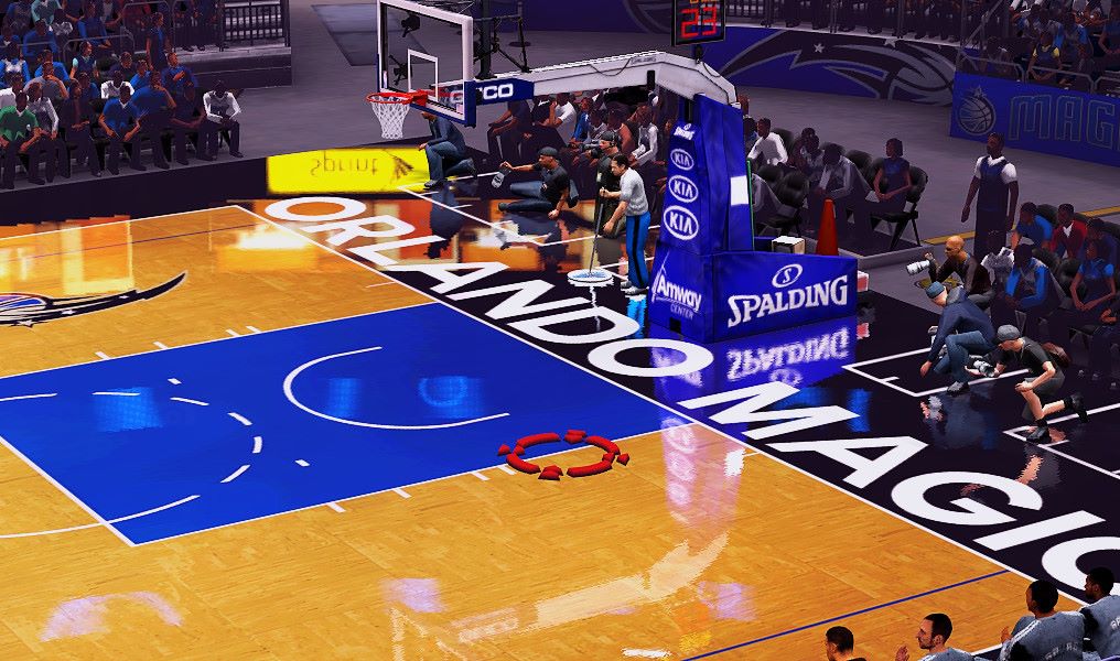 NBA 2K14 Orlando Magic Floor