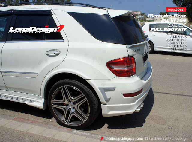 Mercedes-Benz ML W164 Lenzdesign Bodykit & Spoilers