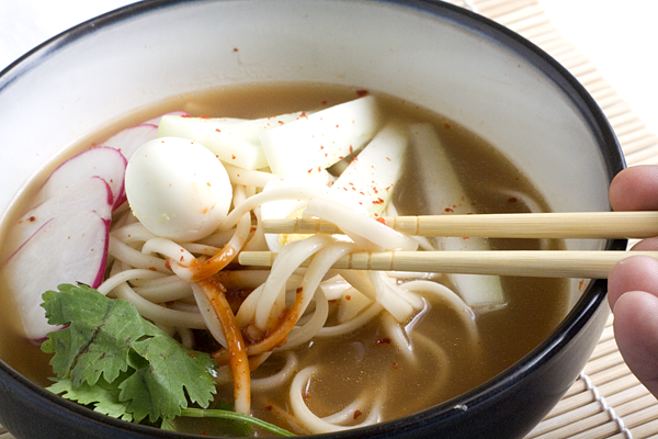 TASTY TRIX: Nontraditional Naengmyeon: Spicy Cold Korean Noodles and ...