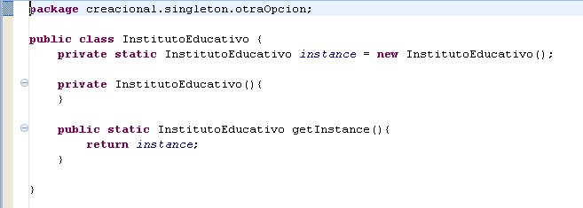 Mi granito de java: Singleton
