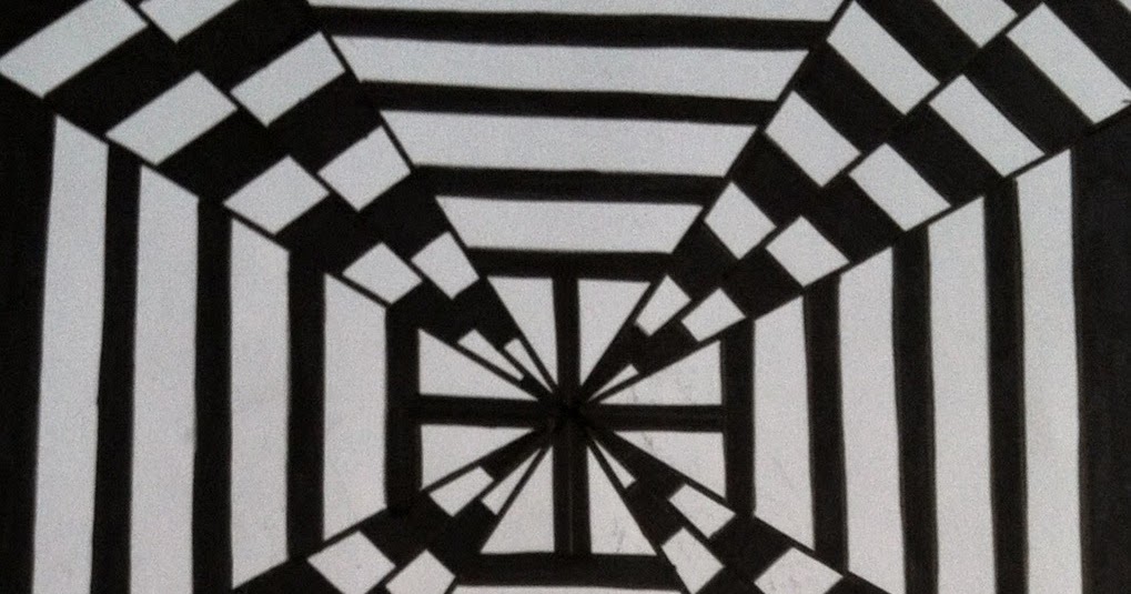 Contoh Gambar 3 Dimensi: Gambar Garis 3 Dimensi Yang Mudah