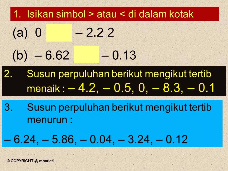 TIP BELAJAR MATEMATIK (TIPS FOR LEARNING MATHEMATICS): LATIHAN ...