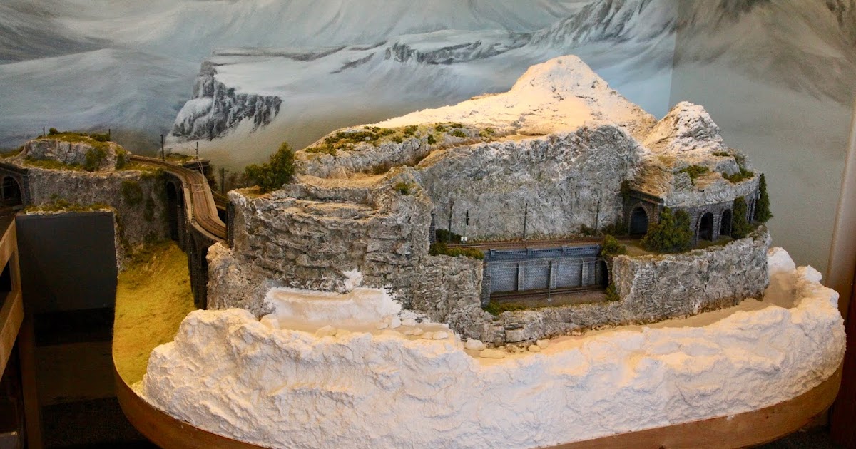 Euro Rail Hobbies and More Blog: Helix Mountain nearing completion.