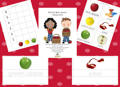 Learning and Teaching With Preschoolers: Packed with Apples Week