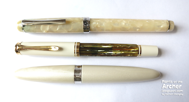 Fountain Pen Review: BENU Classic Ghost White Silver | Rants of The Archer