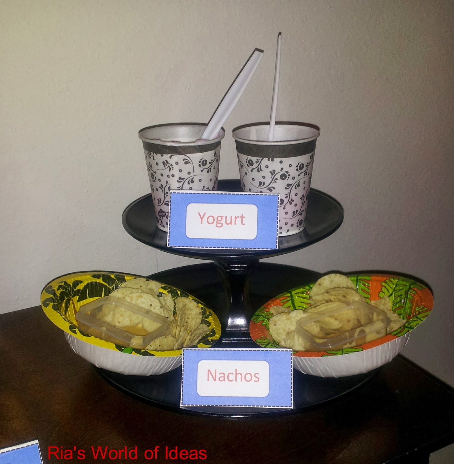 Ria's World of Ideas: Family Movie Night Snack Bar