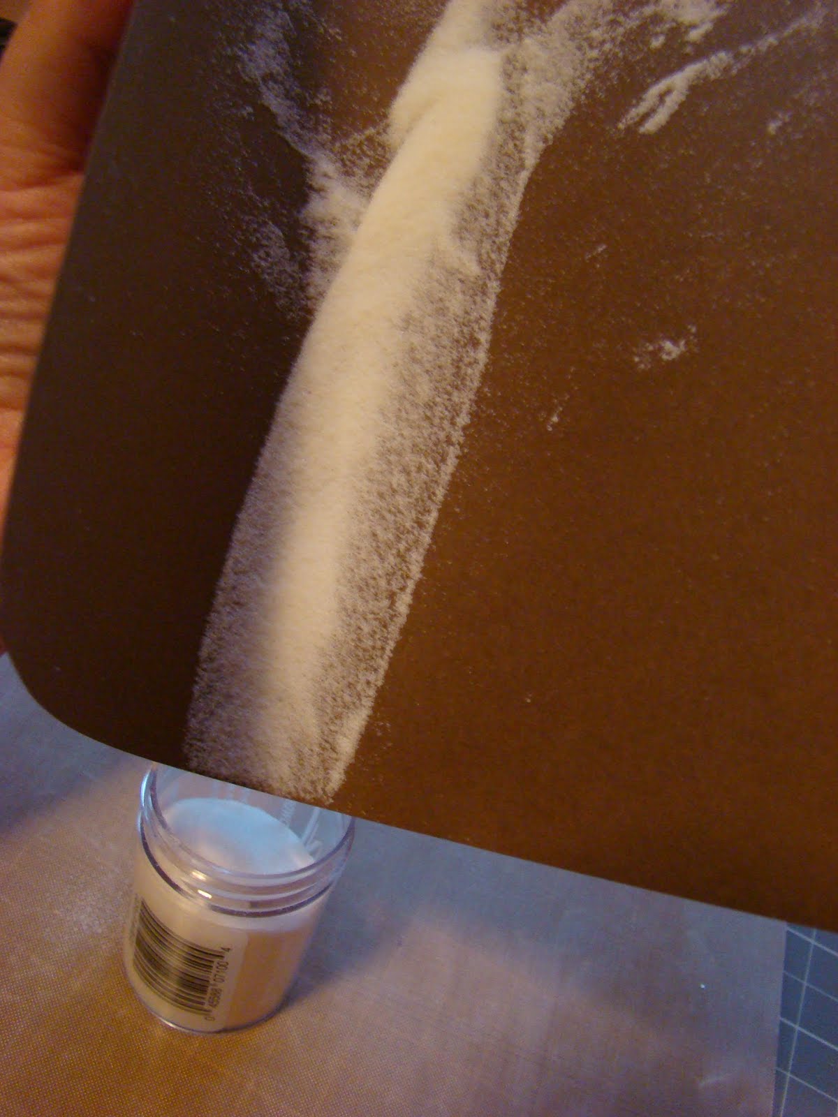 Bubblegum and Duct Tape: Embossing Powder Technique Tutorial