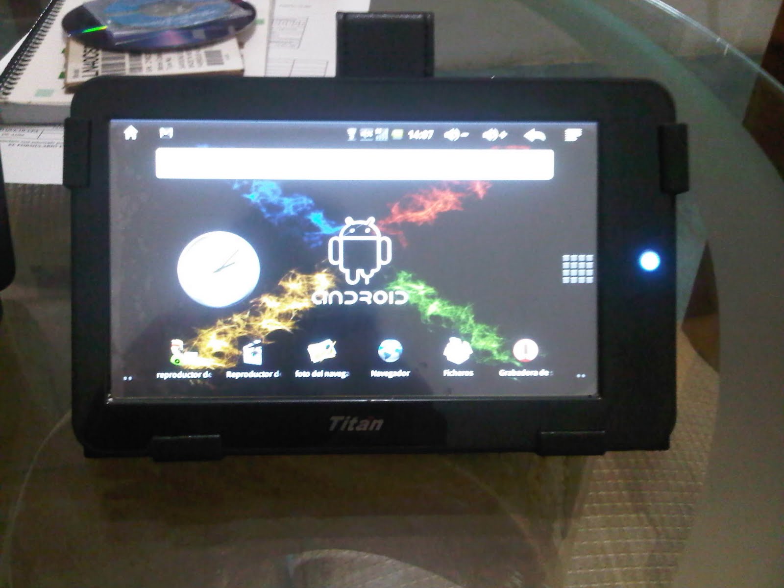 El Blog de Hans Diaz: Tablet Titan TR718D + Movilnet