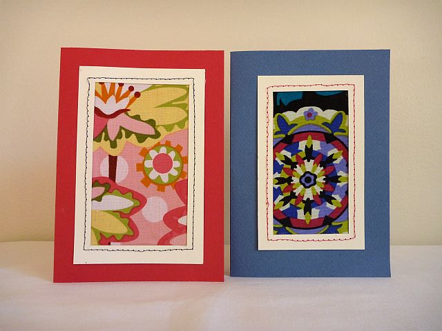 Seaweed & Raine: Stitched Cards { + Tutorial}